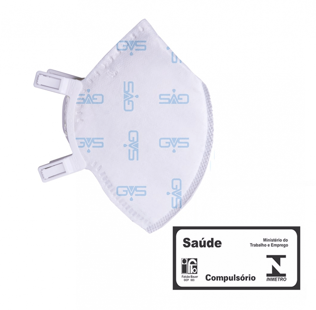 .: GLOBALFILTER :. - Máscara Respirador Descartável Aero BR PFF2 N95 S ...